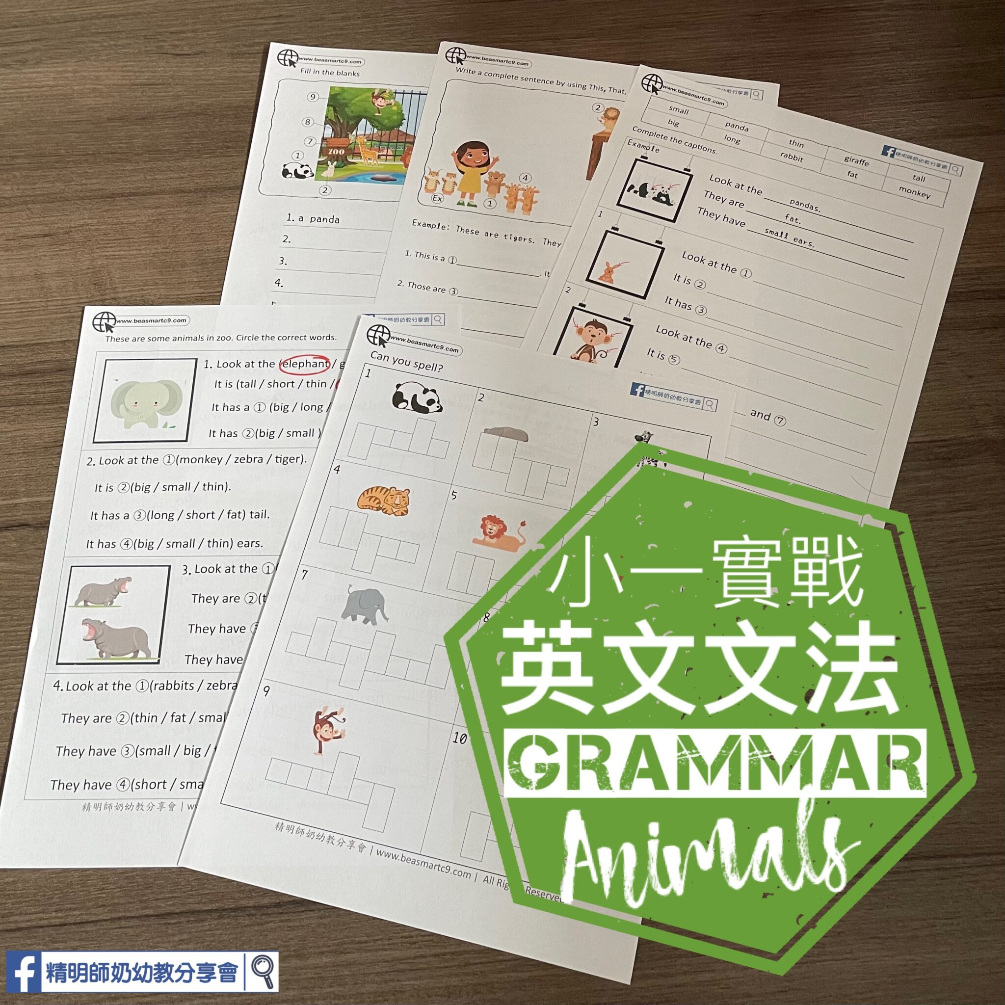 P4 English (Term 1)Mock Paper - 精明師奶幼教分享會